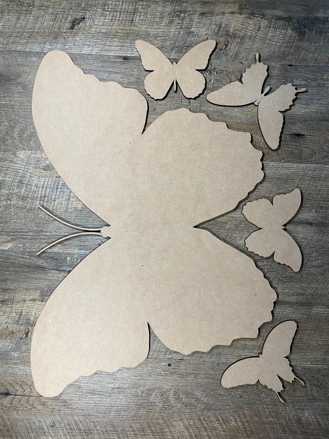 MDF Cutout Butterfly Set 1 – Wild Wicks